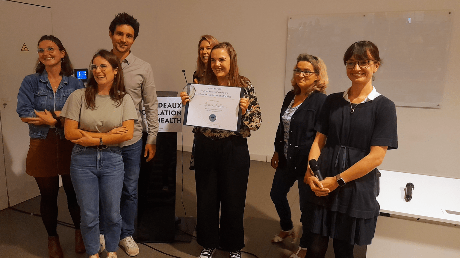 Palmarès 2022 des Prix Jeunes Chercheurs du BPH | Bordeaux population ...