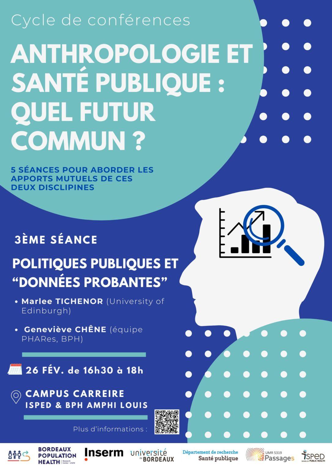 Cycle de conférences "Anthropologie et santé publique : quel futur ...